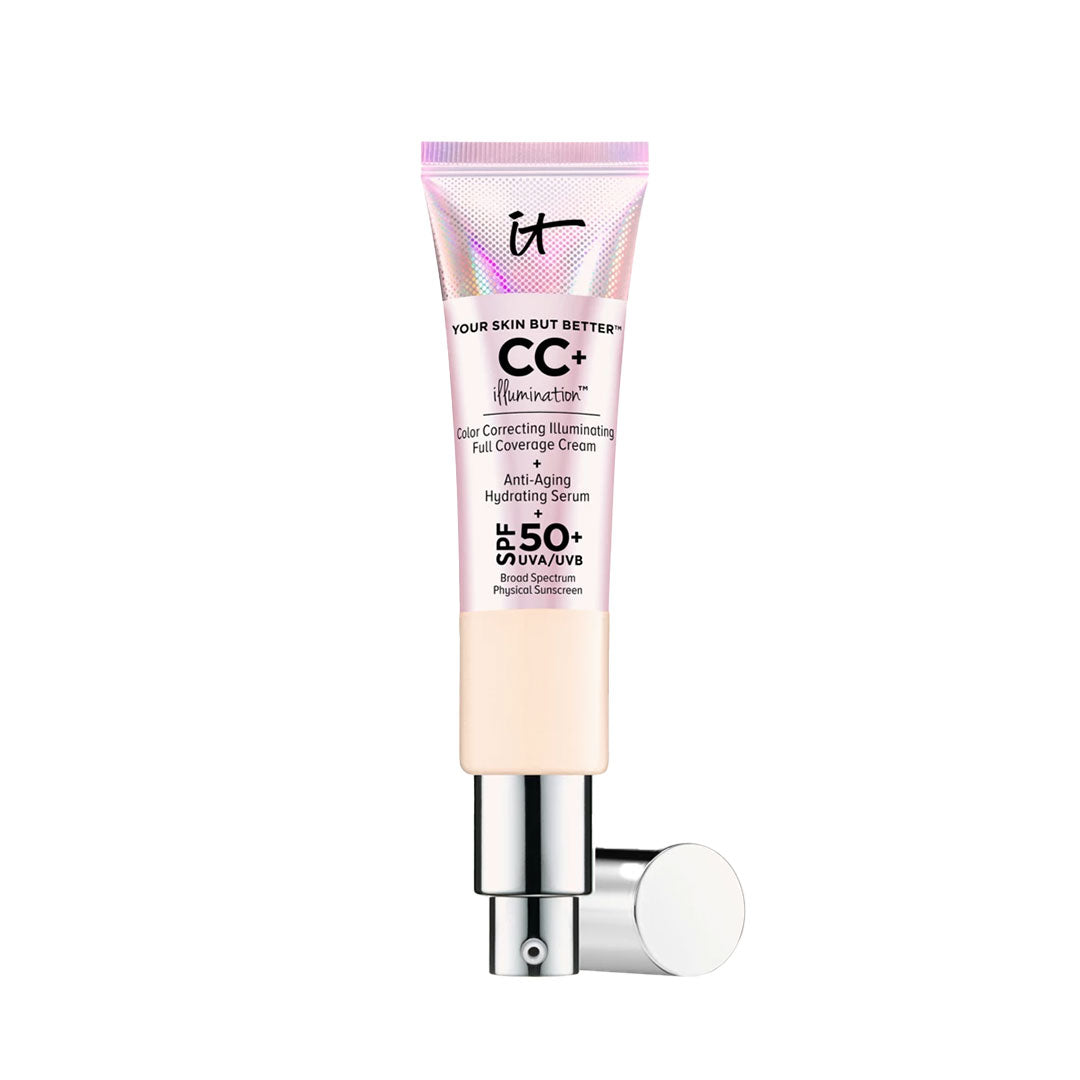 IT Cosmetics CC+ Cream Full Coverage Color Correcting- Fair Light ...