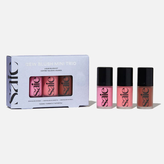 Saie Mini Dew Blush Trio Liquid Blush Kit – Makeup gallery