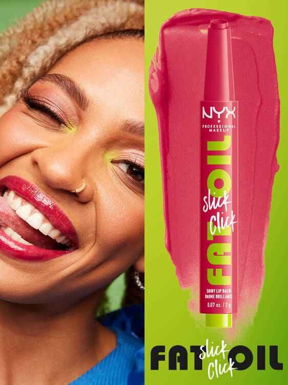 NYX Professional Makeup Fat Oil Slick Click Lip Oil Stick 06 Hits Diff ...