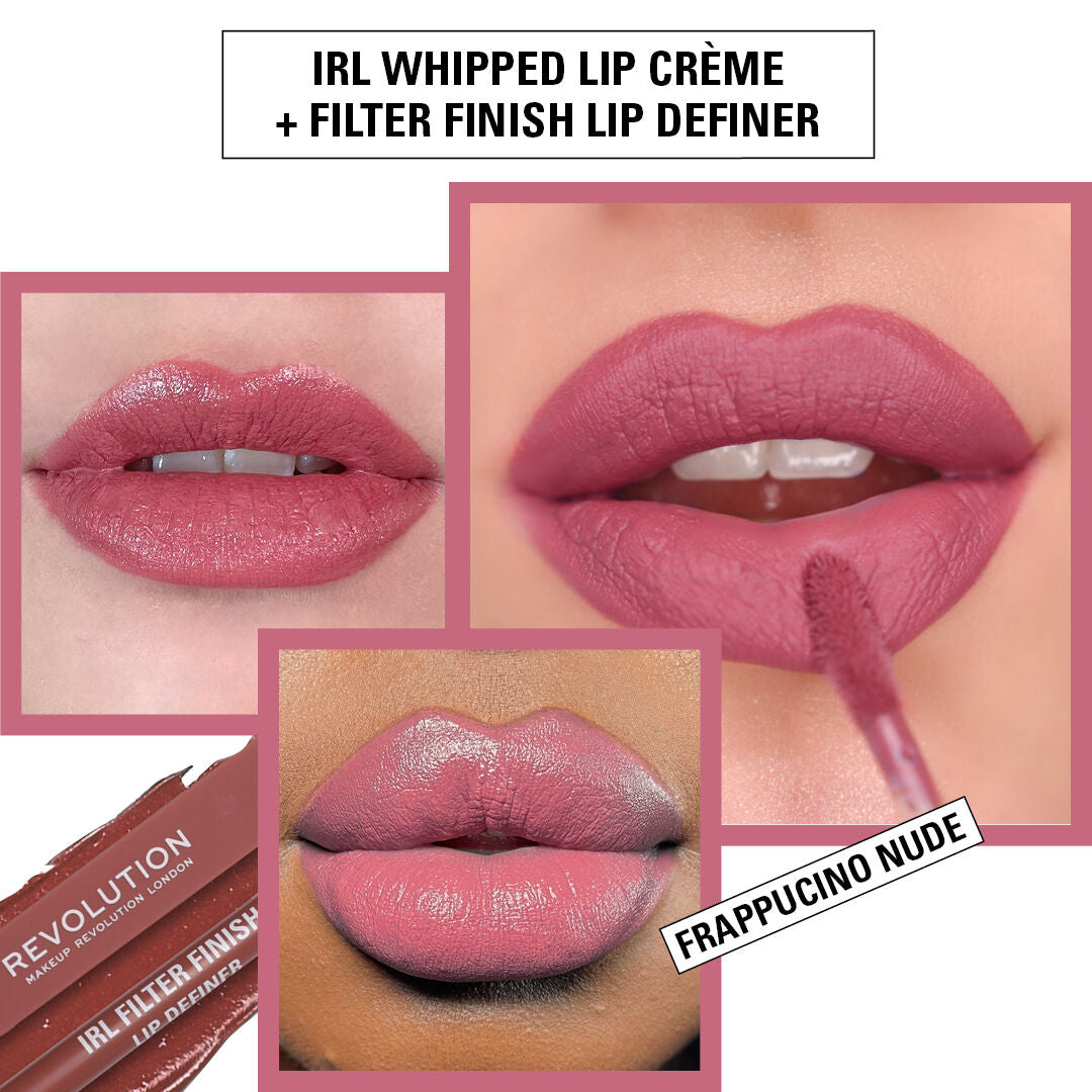 Revolution IRL Whipped Lip Crème Frappuccino Nude – Makeup gallery
