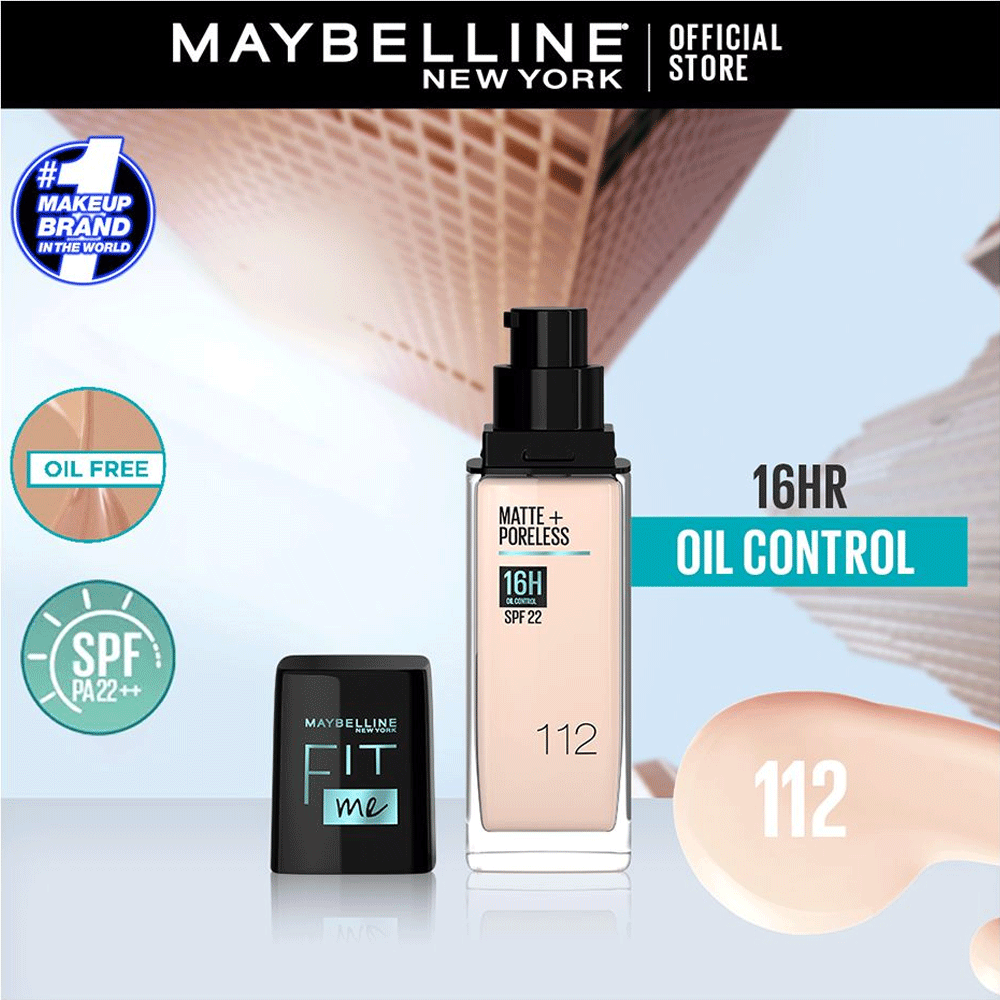 Maybelline New York Fit Me Matte Foundation – Makeup gallery