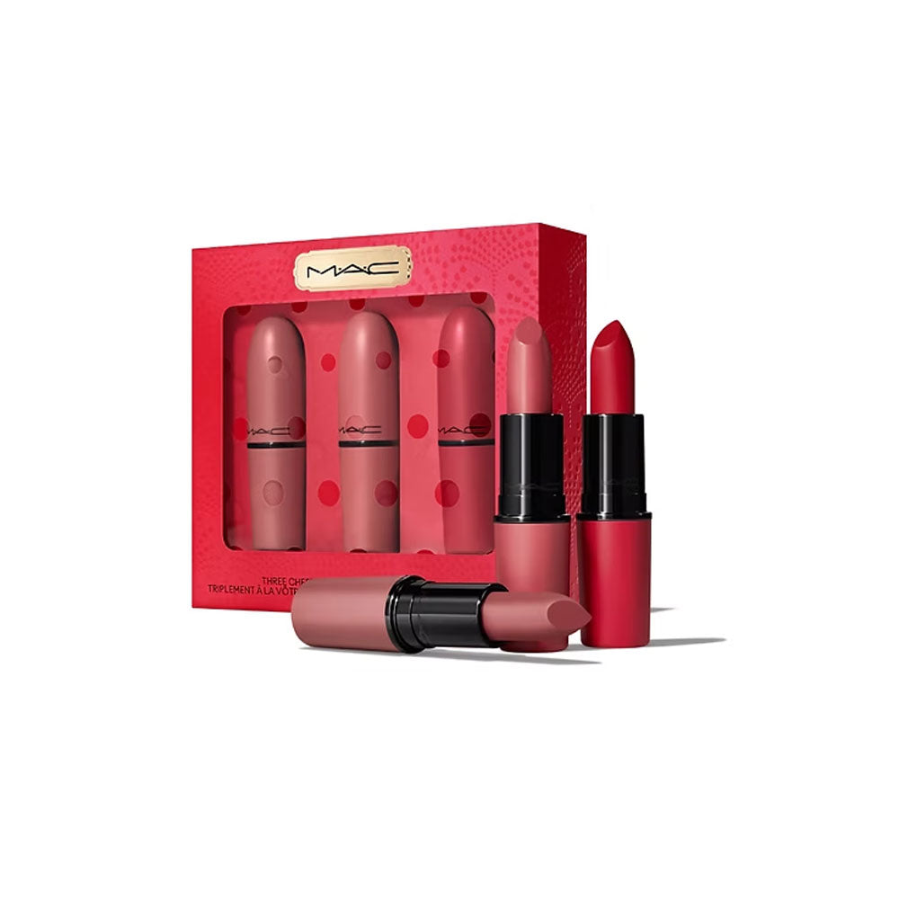 MAC Three Cheers! Lipstick Trio – Makeup gallery
