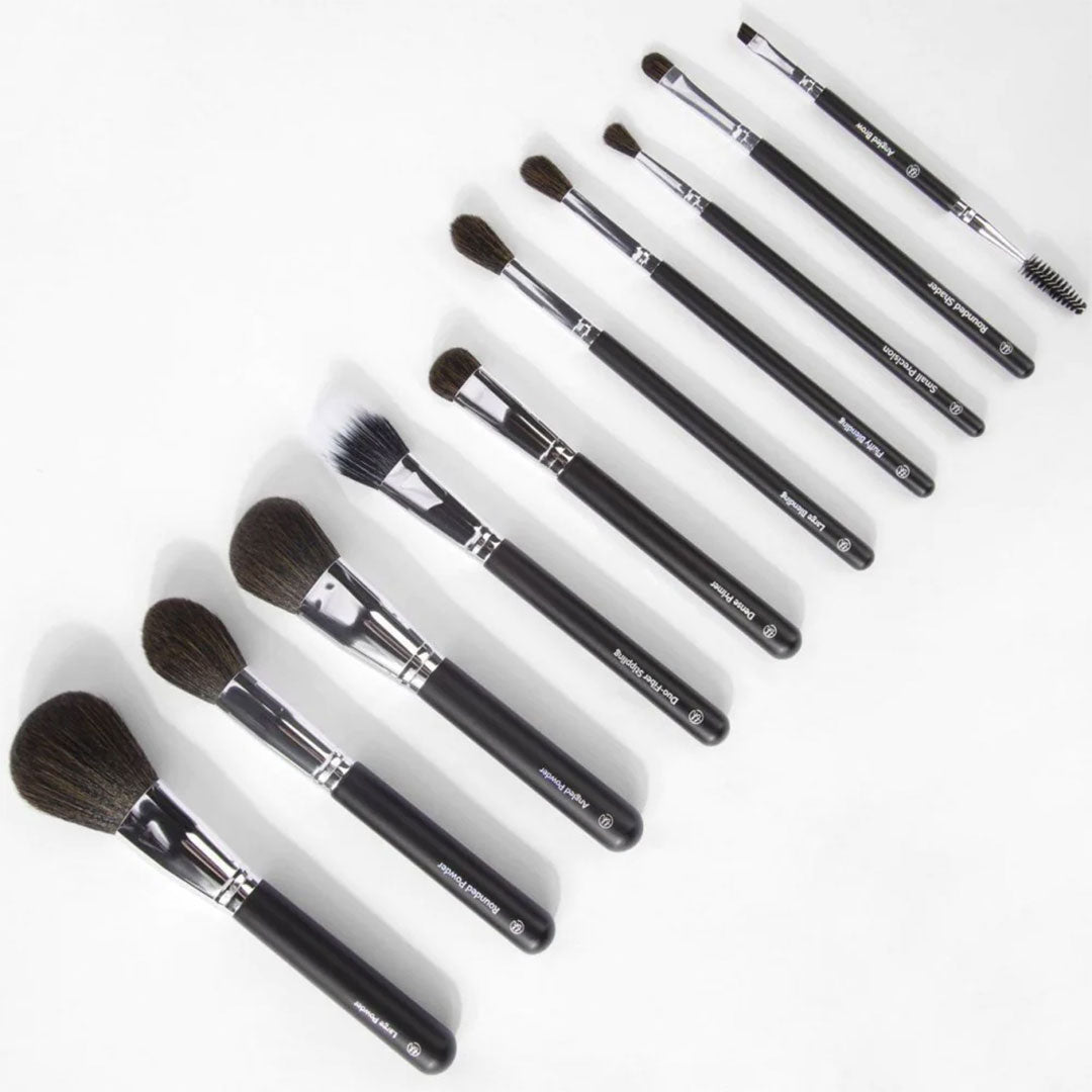 BH Cosmetics Ultimate Essentials - 10 Pc Brush Set + Bag – Makeup gallery