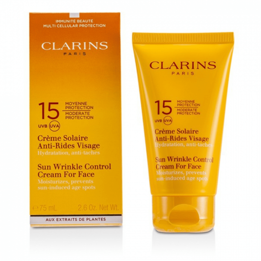 Clarins Sun Wrinkle Control Cream for Face spf15 - Makeup gallery ...