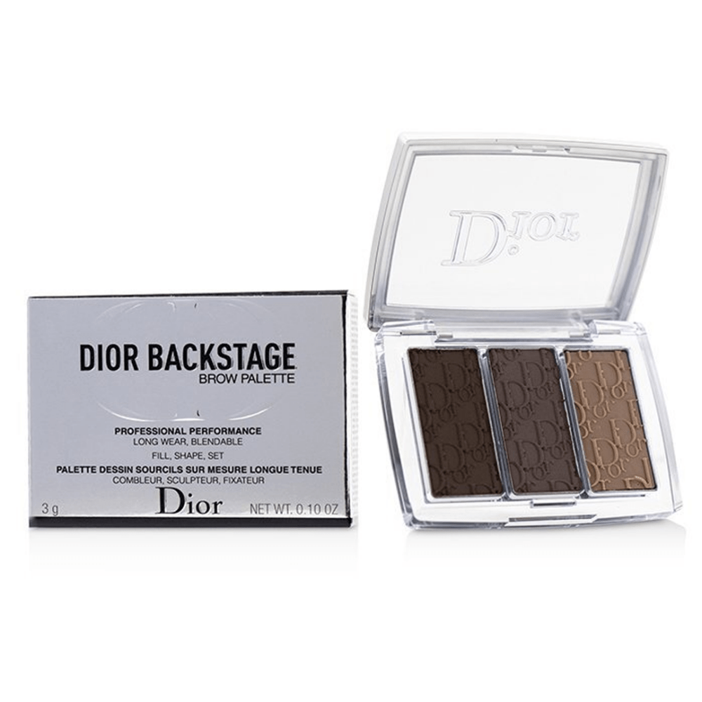 Dior Backstage Brow Palette - 002 Dark - Makeup gallery – Makeup gallery