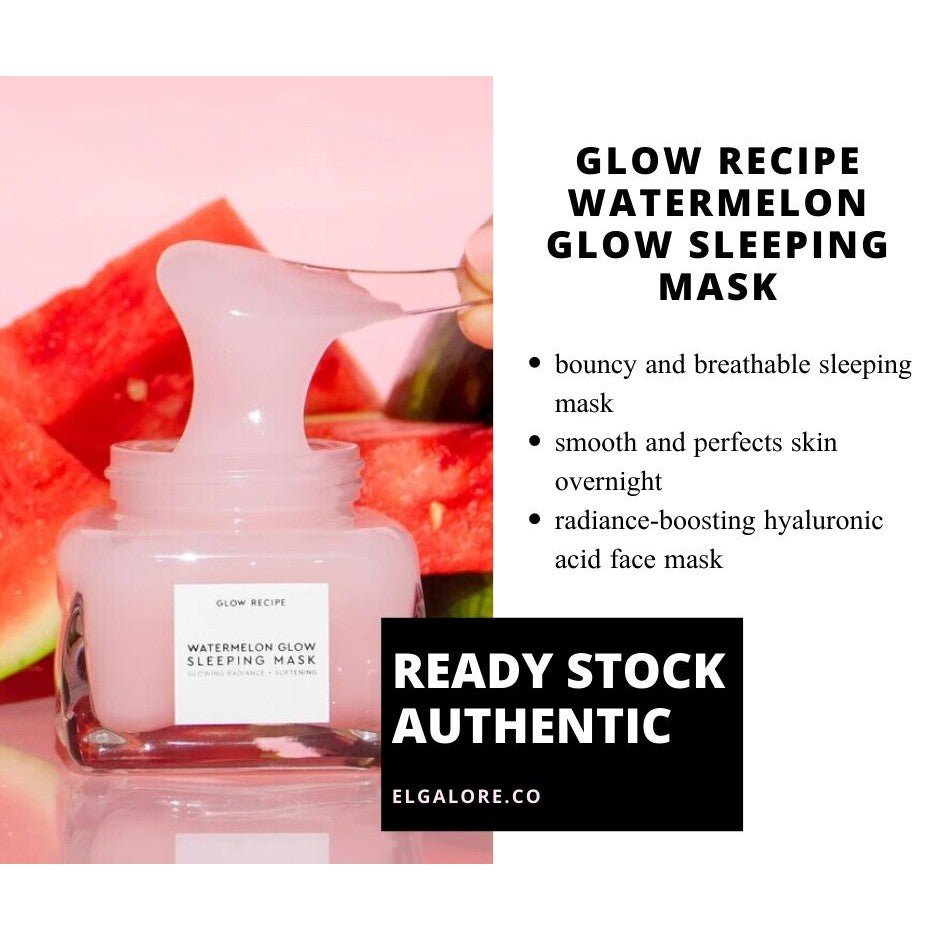 Glow recipe watermelon glow sleeping mask - Makeup gallery – Makeup gallery