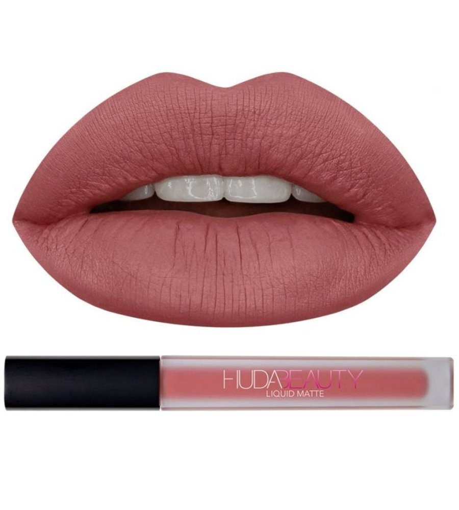 Huda Beauty Liquid Matte Lipstick - Bombshell w/o box - Makeup gallery ...