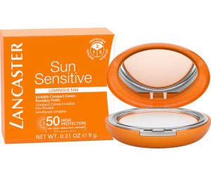 Lancaster Beauty Sun Sensitive Invisible Compact Cream SPF 50 - Makeup ...