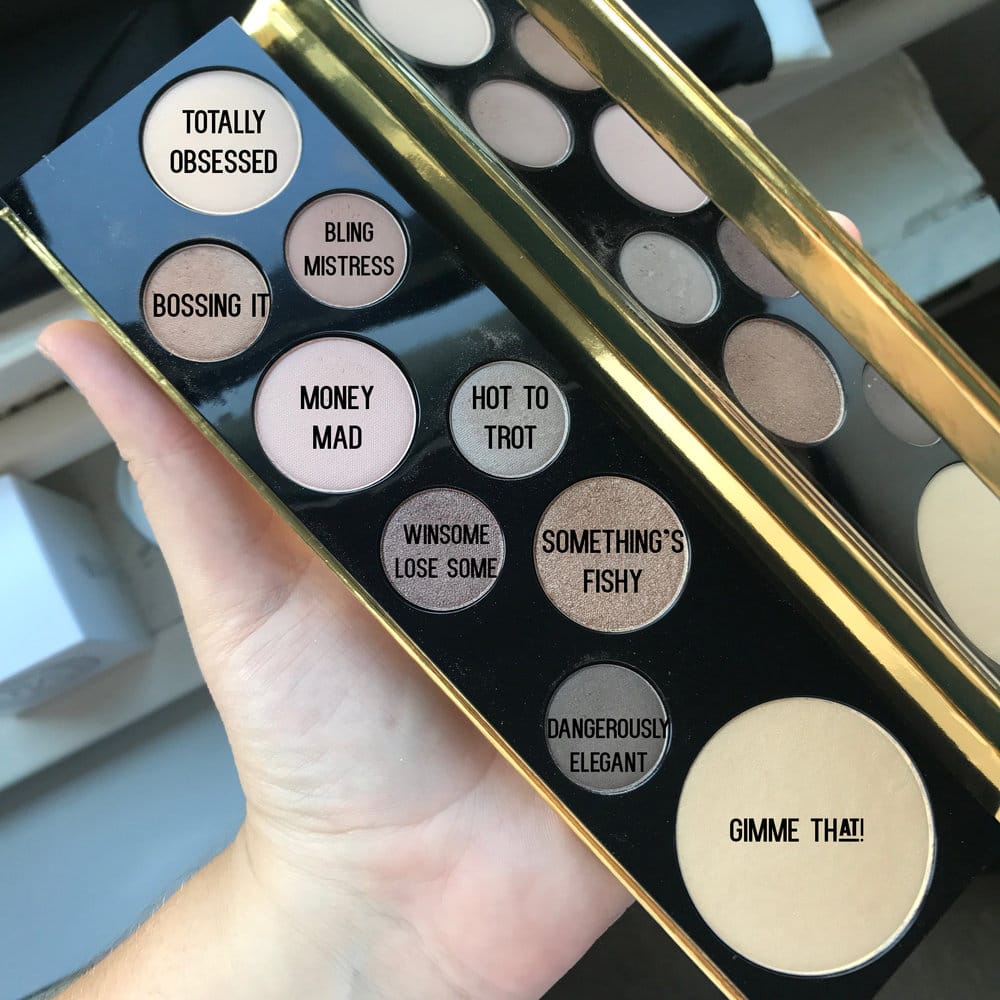 MAC POWER HUNGRY Palette 8 Shades Eye Shadow + 1 Highlighter - Makeup ...