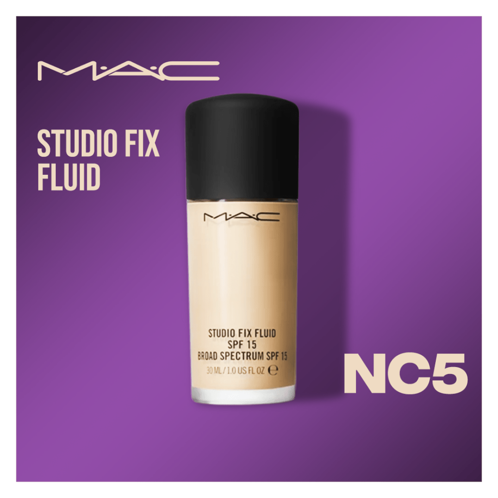 Mac Studio Fix Fluid SPF 15 - NC5 - Makeup gallery – Makeup gallery