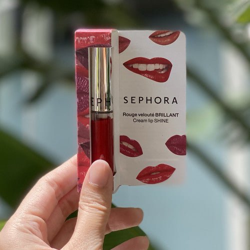 Sephora Collection Rouge Cream Lip Shine 08 Red Potion travel size 2,5 ...