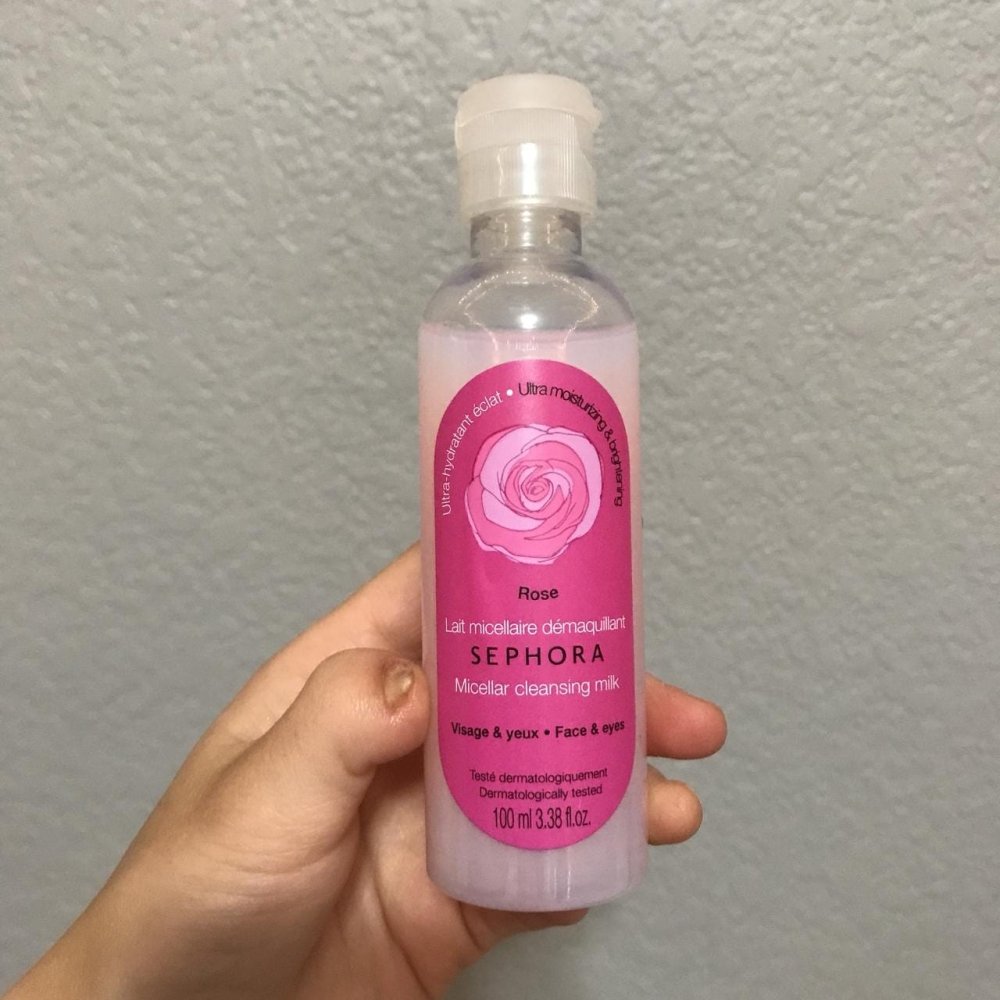 Sephora Ultra Moisturizing & Brightening Micellar Cleansing Milk - Rose ...