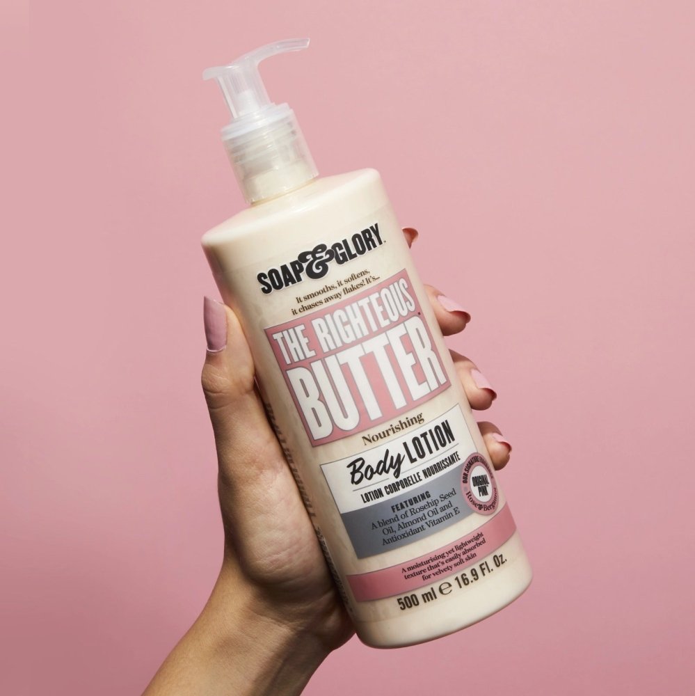 Soap & Glory The Righteous Butter Body Lotion 500ml - Makeup gallery ...