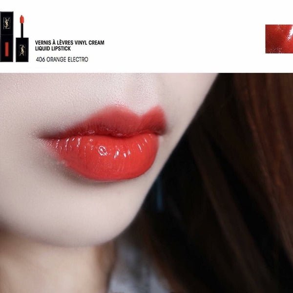 YSL Yves Saint Laurent Pop Water Glossy Lip Stain 207 JUICY PEACH ...